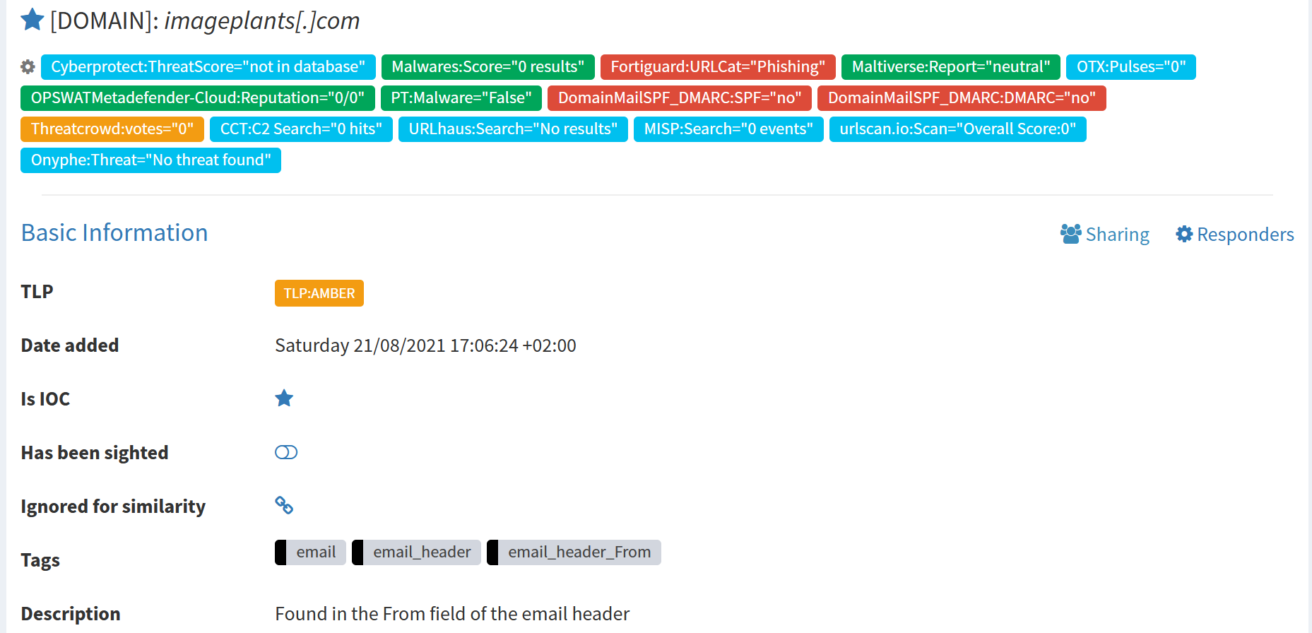 ThePhish: an automated phishing email analysis tool - SecSI