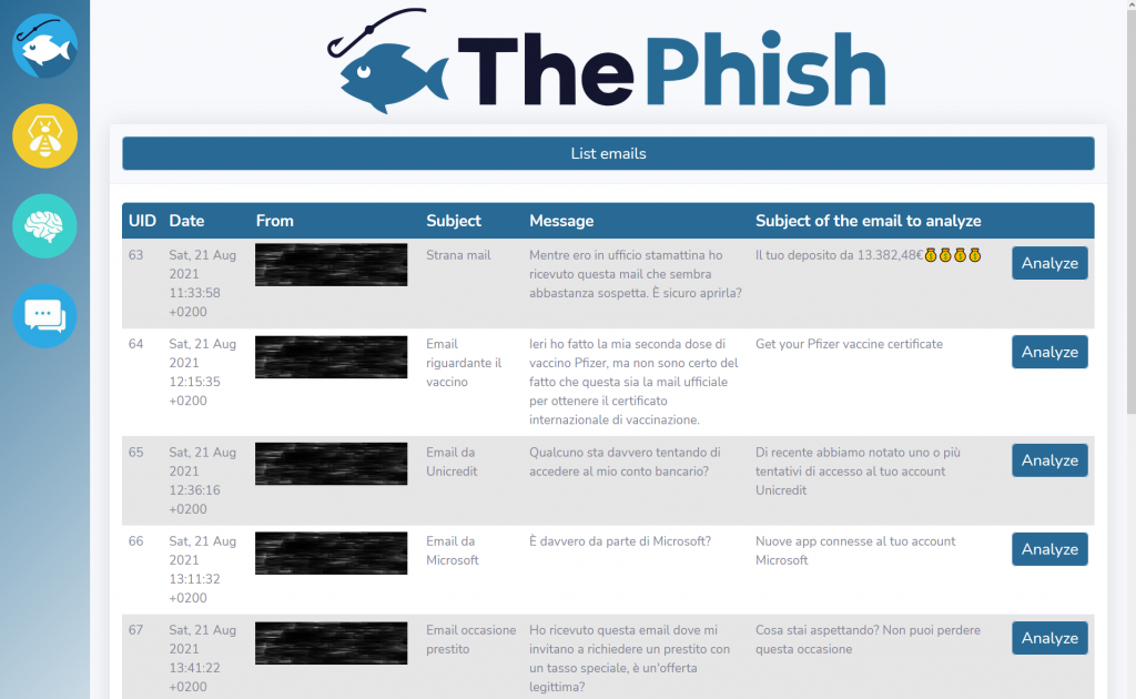 ThePhish: an automated phishing email analysis tool - SecSI