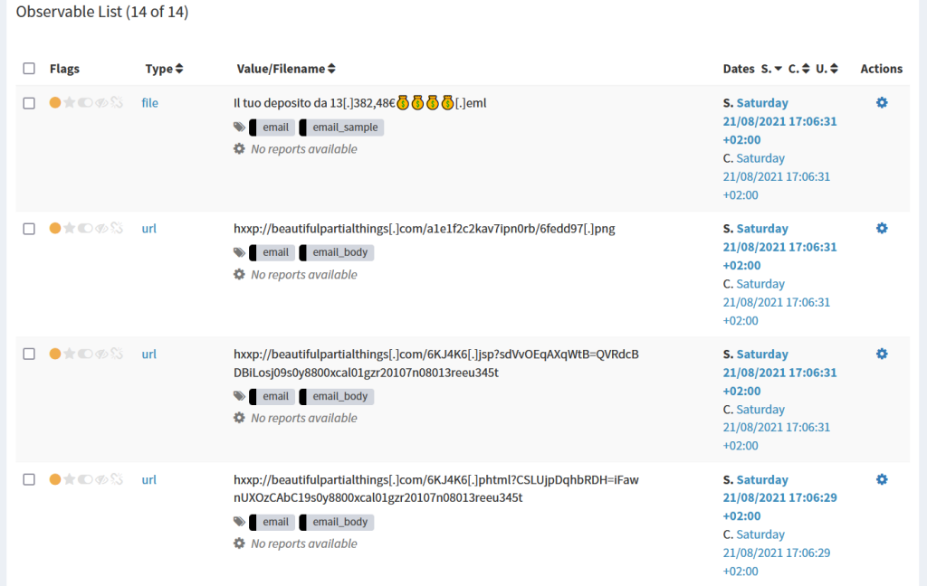 ThePhish: an automated phishing email analysis tool - SecSI