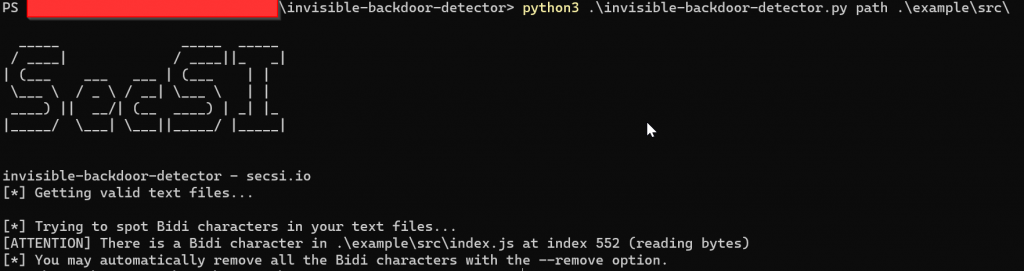 Invisible Backdoors in Javascript and How to detect them - SecSI